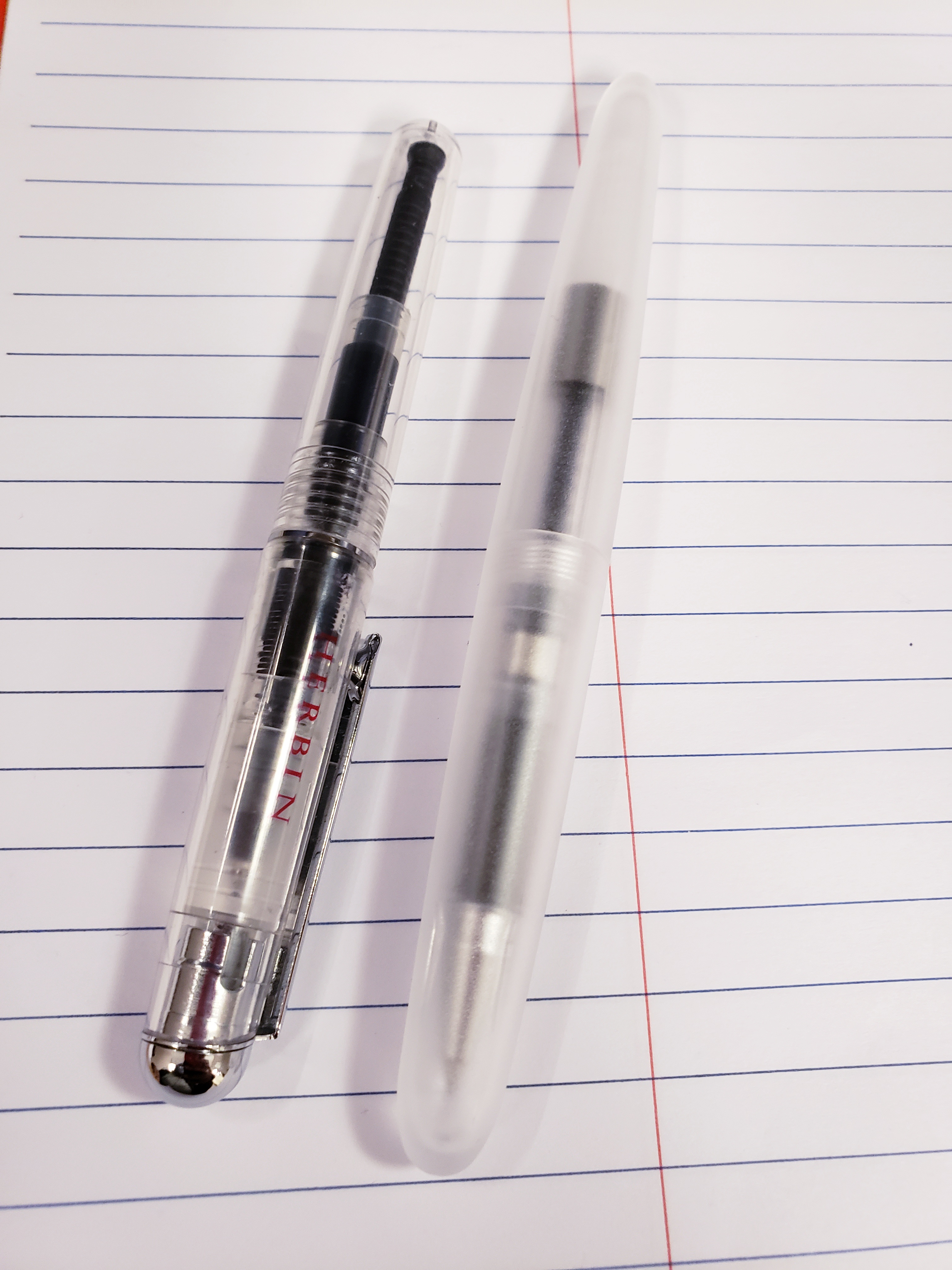 Rollerball Pen Upgrade – from J. Herbin to a Kakimori, and trying out ...